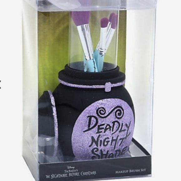 Disney | Makeup | The Nightmare Before Christmas Brush Set New | Poshmark